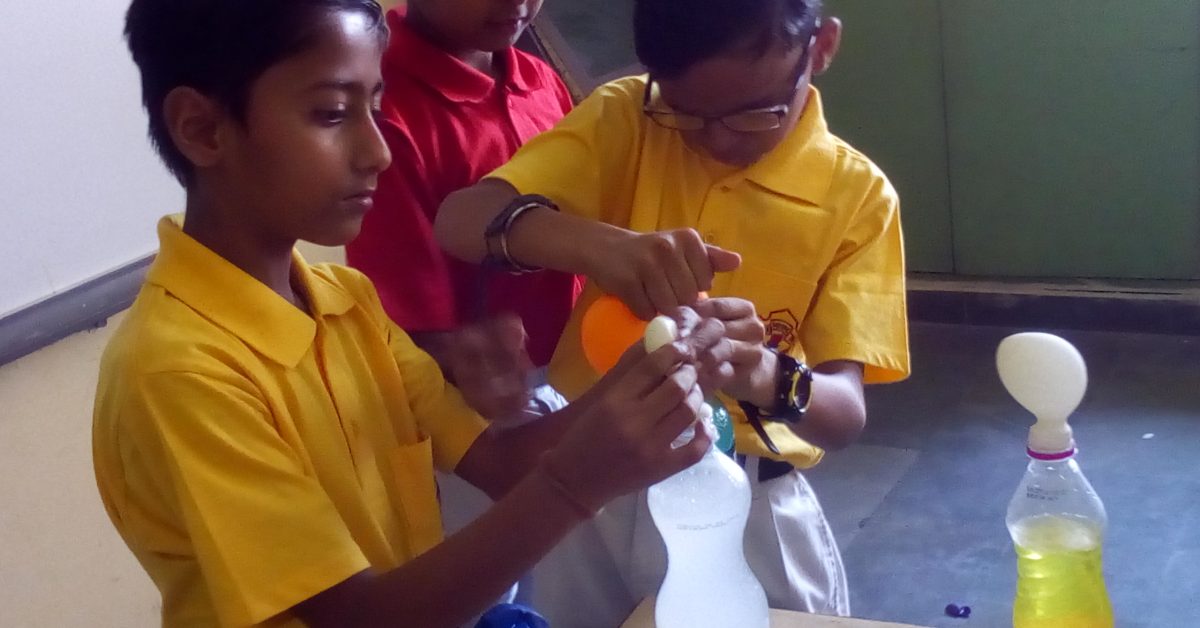 Gases in balloons – SmallScience